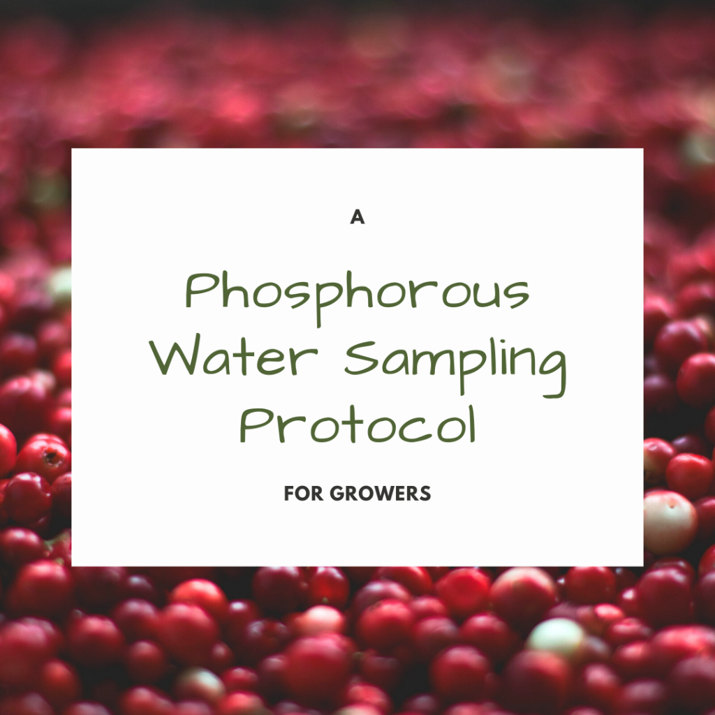 A Phosphorous Water Sampling Protocol for Growers – Wisconsin Fruit