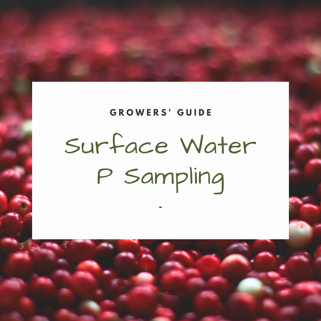 A Phosphorous Water Sampling Protocol for Growers – Wisconsin Fruit