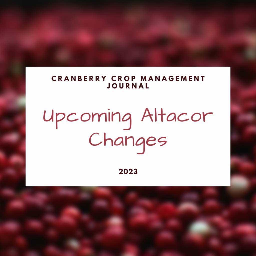 Upcoming Altacor Changes – Wisconsin Fruit